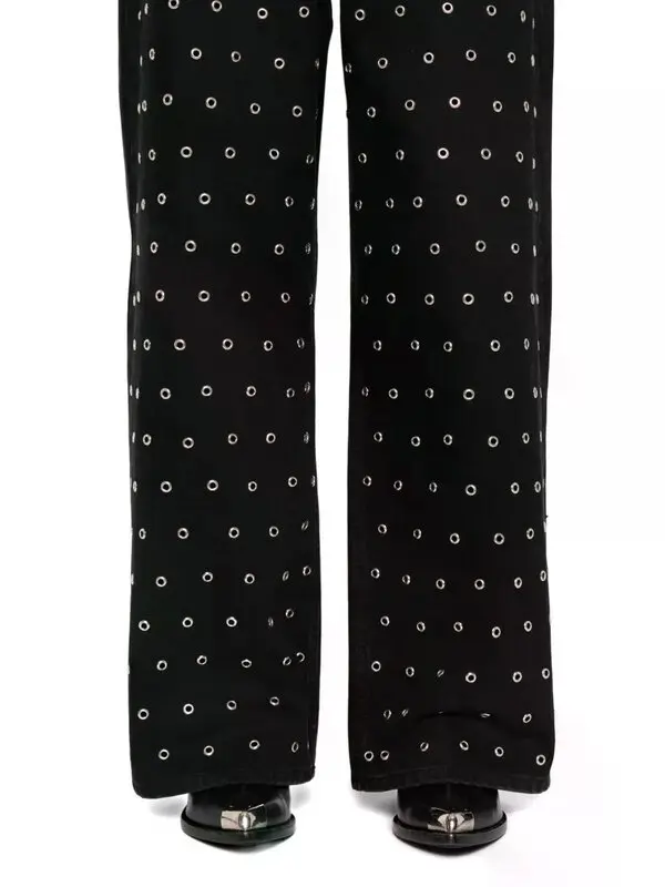 Monse Eyelet-embellished Jeans