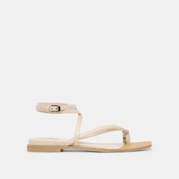 DOLCEVITA Tyrice Strappy Sandals - Bone Leather
