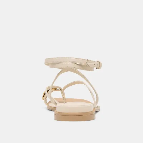 DOLCEVITA Tyrice Strappy Sandals - Bone Leather