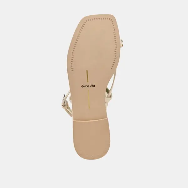 DOLCEVITA Tyrice Strappy Sandals - Bone Leather