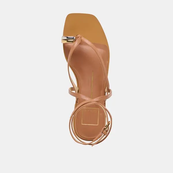 DOLCEVITA Tyrice Strappy Leather Sandals - Espresso Leather