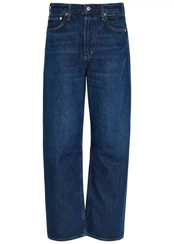 Citizens Of Humanity Miro Barrel-leg Jeans - Dark Blue