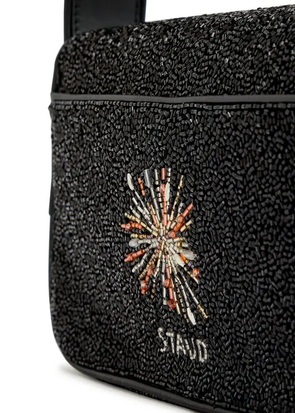 Staud Tommy Firework Beaded Shoulder Bag