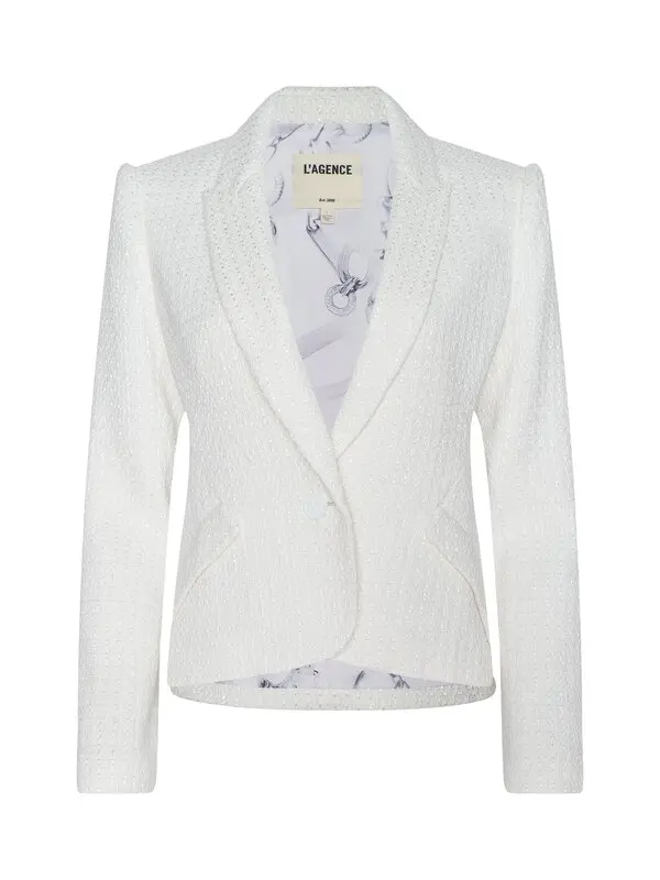 L'Agence Jennah Tweed Blazer