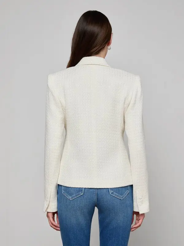 L'Agence Jennah Tweed Blazer