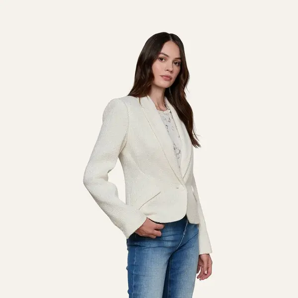 L'AGENCE Jennah Tweed Blazer