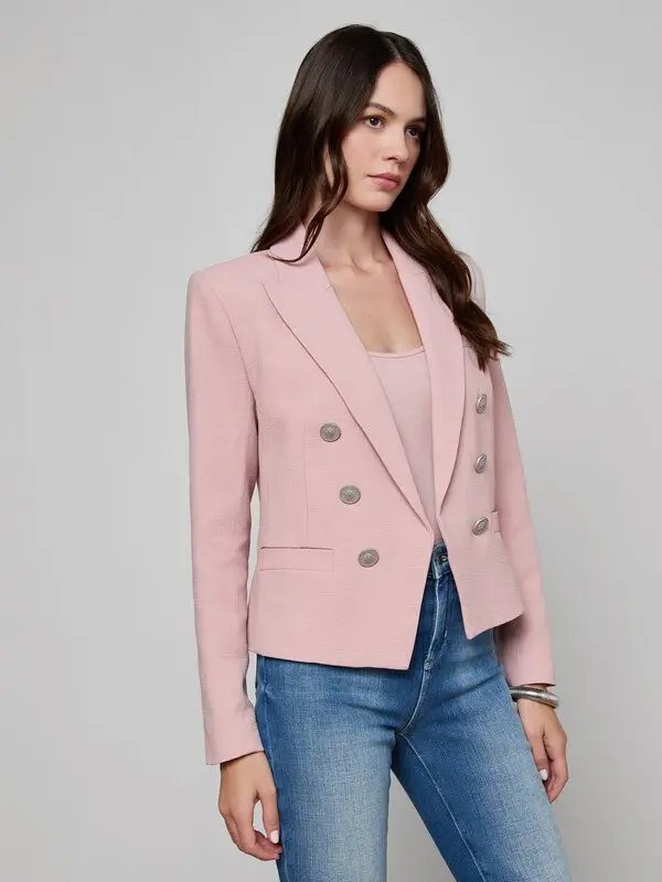 L'Agence Brooke Open-front Blazer