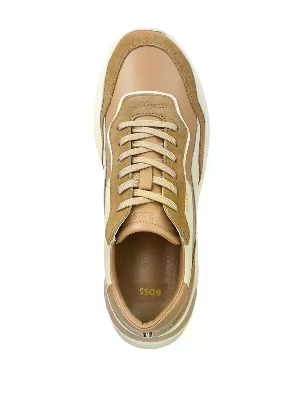 BOSS Panelled Design Trainers
