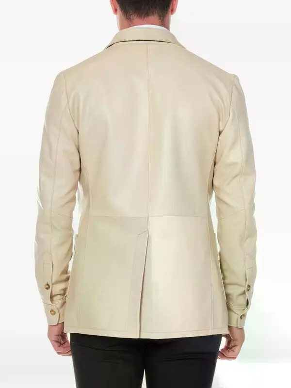 FRANZESE COLLECTION Single-button Patch-pocket Blazer