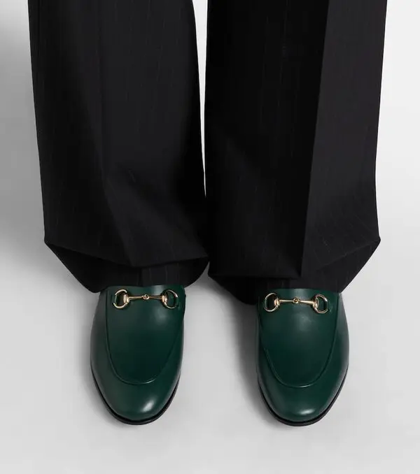 Gucci Horsebit Leather Loafers