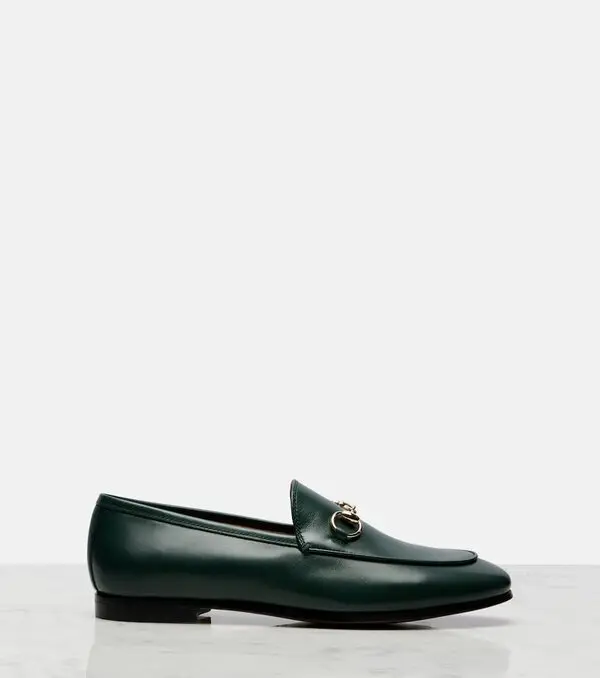 Gucci Horsebit Leather Loafers