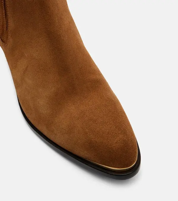 Isabel Marant Étoile Delano 35 Suede Ankle Boots - Brown