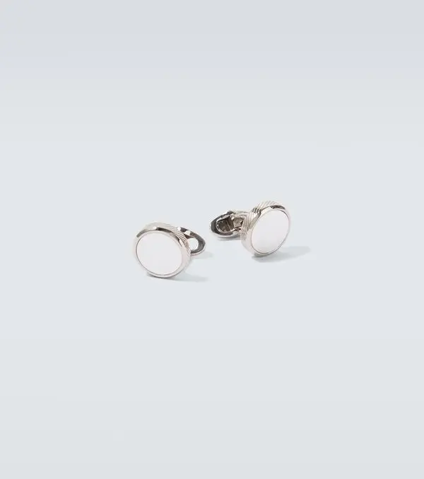 Giorgio Armani Sterling Silver Cufflinks