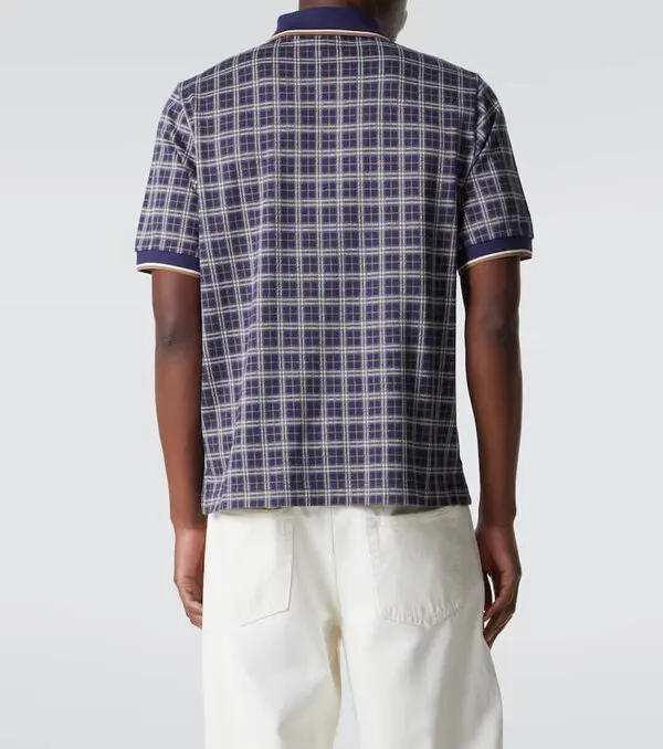 Burberry Checked Polo Shirt