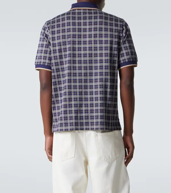 Burberry Checked Polo Shirt