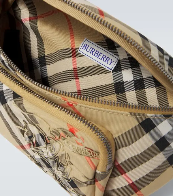 Burberry Embroidered Belt Bag - Beige