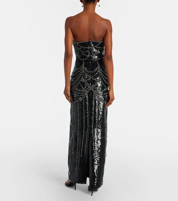 CLIO PEPPIATT Chandelier Embellished Gown