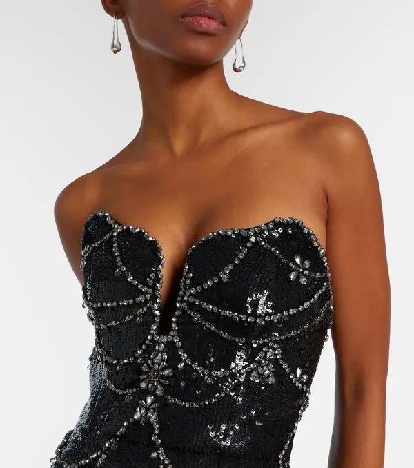 CLIO PEPPIATT Chandelier Embellished Gown