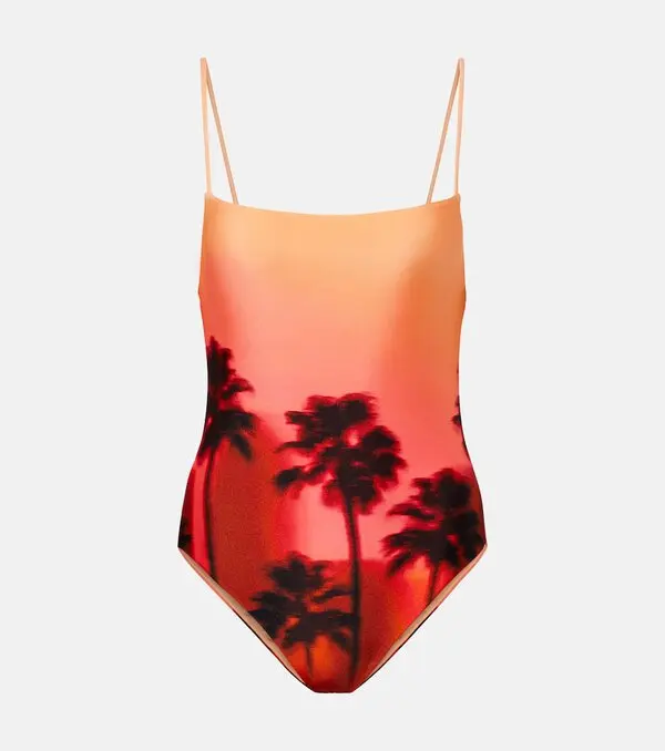 Simkhai Printed One-piece Swimsuit - Multicoloured