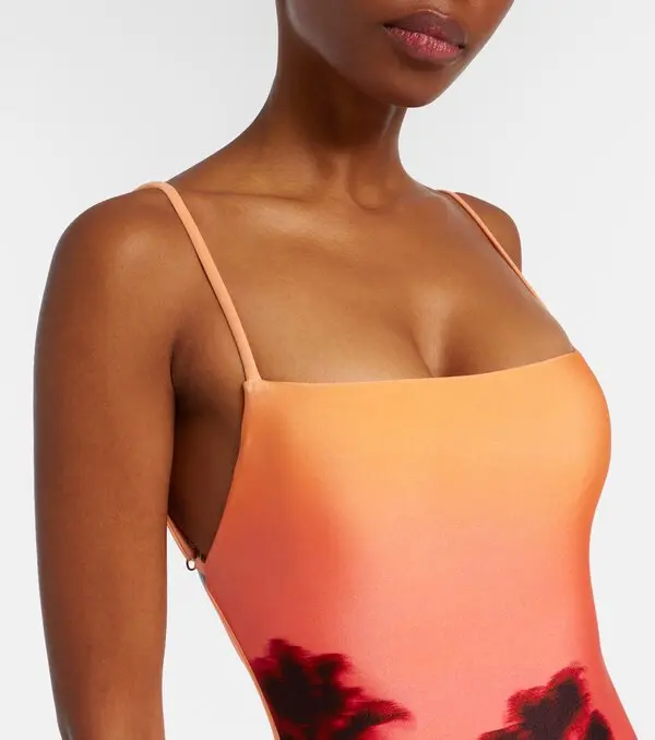 Simkhai Printed One-piece Swimsuit - Multicoloured