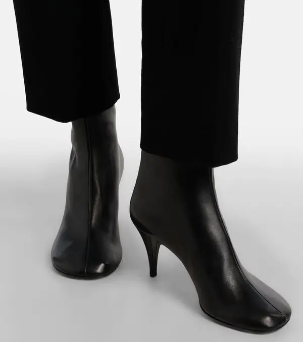 Proenza Schouler Glove 80 Leather Ankle Boots