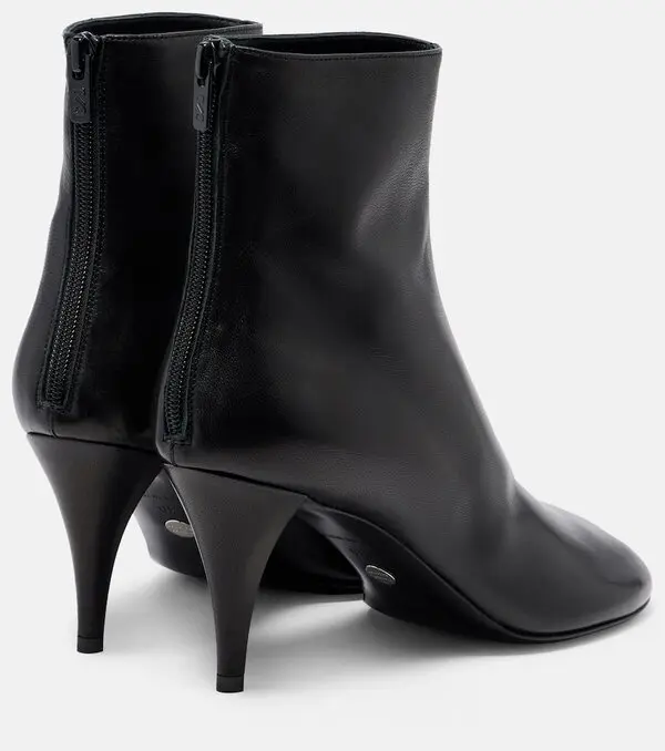 Proenza Schouler Glove 80 Leather Ankle Boots