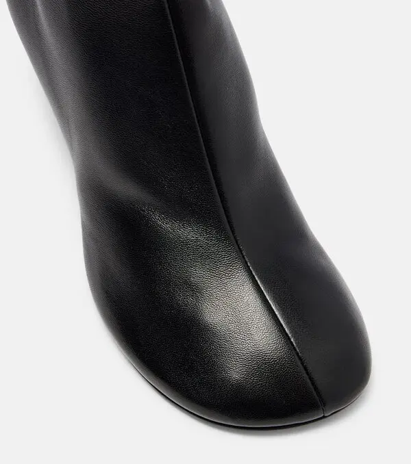 Proenza Schouler Glove 80 Leather Ankle Boots