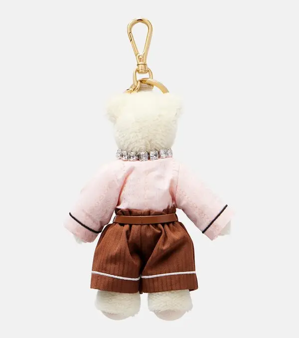 Prada Teddy Bear Bag Charm - Multicoloured