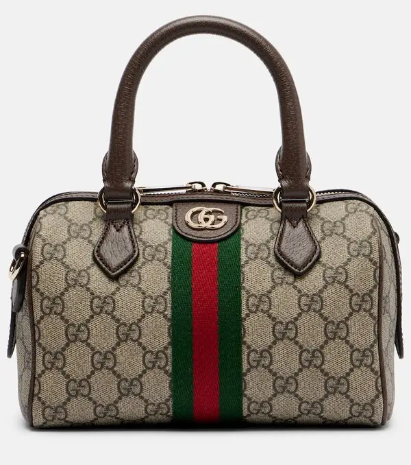 Gucci Ophidia Gg Top-handle Bag - Multicoloured