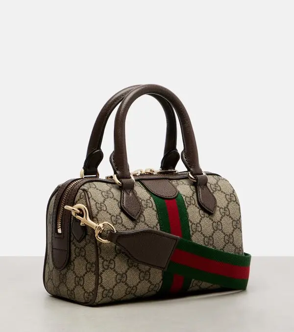 Gucci Ophidia Gg Top-handle Bag - Multicoloured