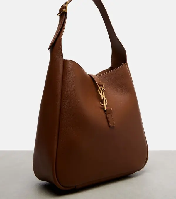 Saint Laurent Le 5 À 7 Small Leather Tote Bag