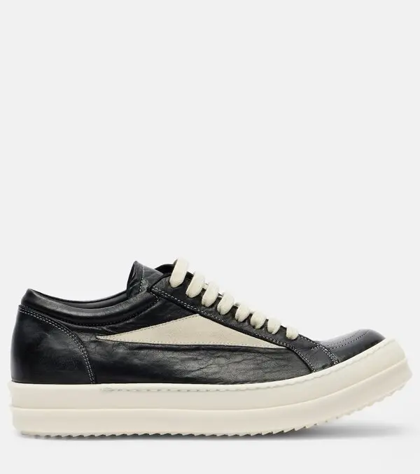 Rick Owens Vintage Leather Sneakers