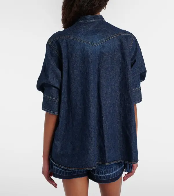 Sacai Layered Denim Shirt