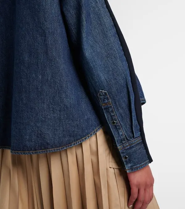 Sacai Cotton-blend Cardigan