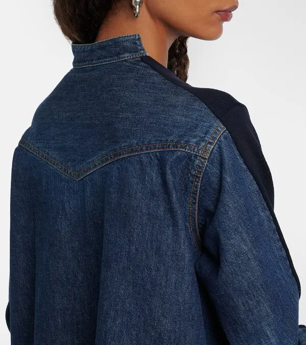 Sacai Cotton-blend Cardigan