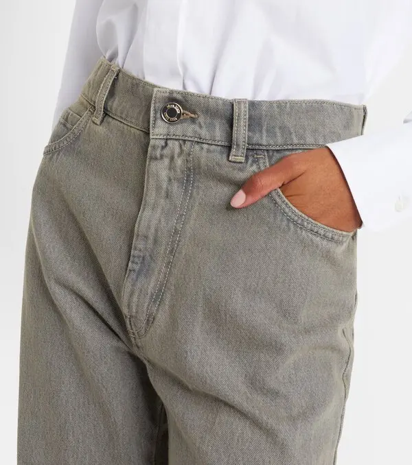 Max Mara Colibri High-rise Flared Jeans - Grey