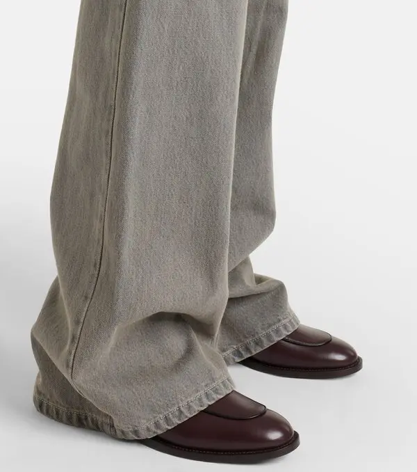Max Mara Colibri High-rise Flared Jeans - Grey