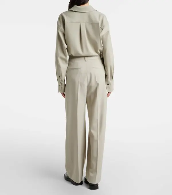 Victoria Beckham High-rise Wide-leg Trousers