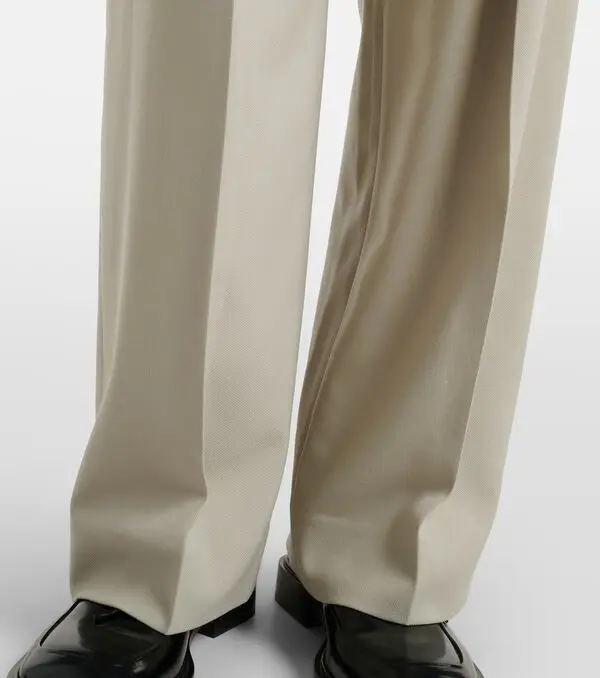 Victoria Beckham High-rise Wide-leg Trousers