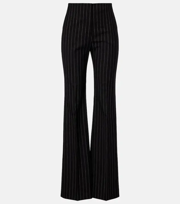 Sportmax Visino Flared Wool-blend Pants