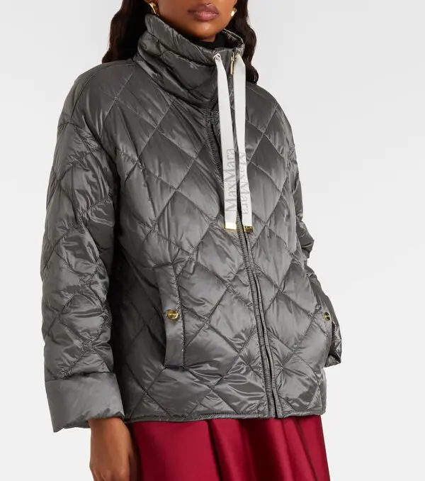 Max Mara The Cube Technical Puffer Jacket - Grey