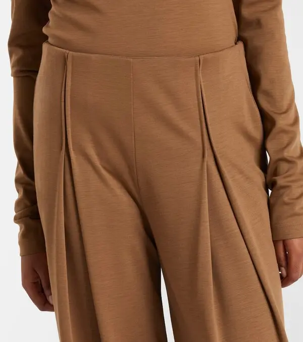 Max Mara Cocco Wide-leg Pants - Brown