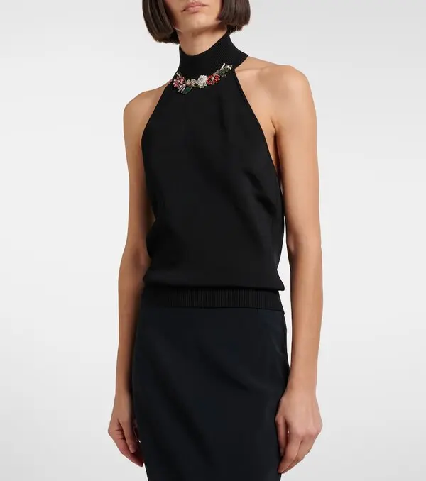 Givenchy Embellished Halterneck Top