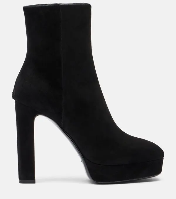 JIMMY CHOO Marene 120 Suede Ankle Boots
