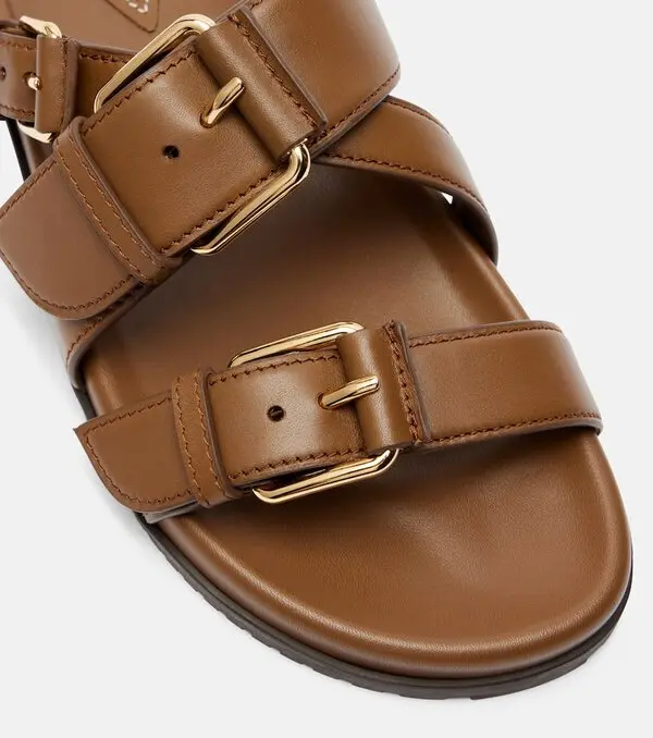 Zimmermann Orla Leather Sandals