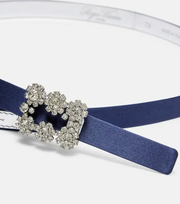 ROGER VIVIER Efflorescence Belt - Blue