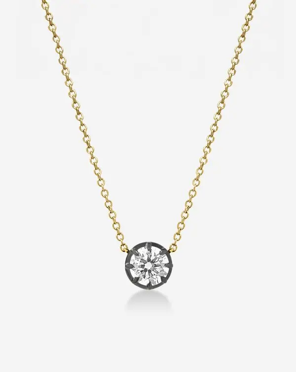 Ring Concierge Georgian Lab Diamond Pendant Necklace - One-color
