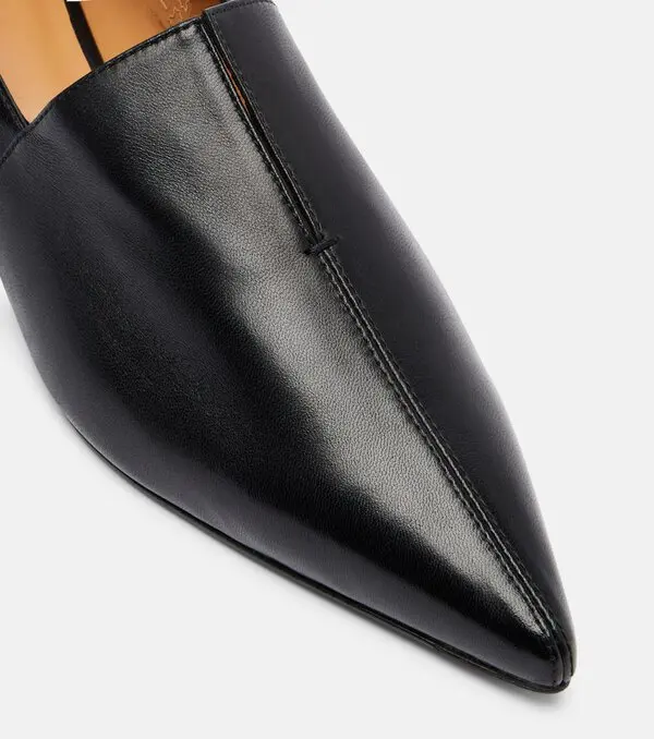 TOD'S Leather Loafers - Black