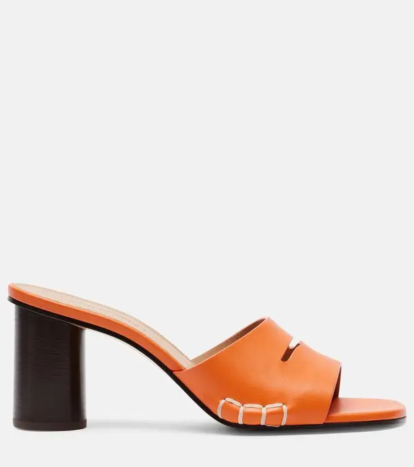 JW Anderson Loafer Leather Mules