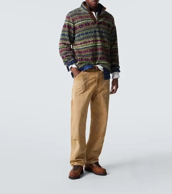 Polo Ralph Lauren Printed Teddy Sweater